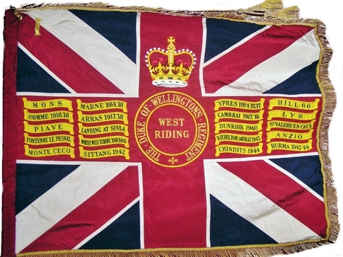 Regulation Queens Colour - The Duke of Wellington's Regiment (West ...
