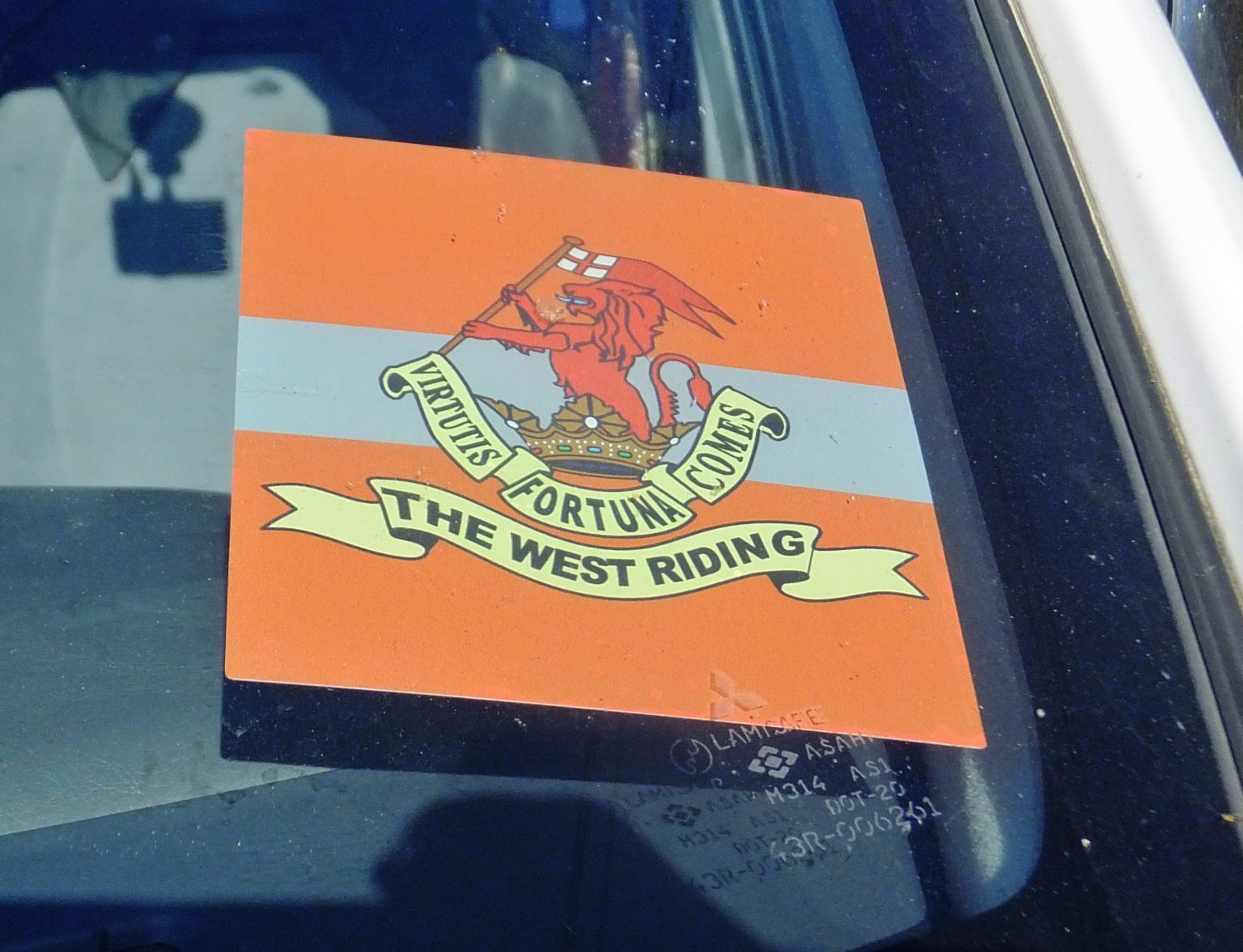 Windscreen stickers - The Duke of Wellington's Regiment (West Riding ...