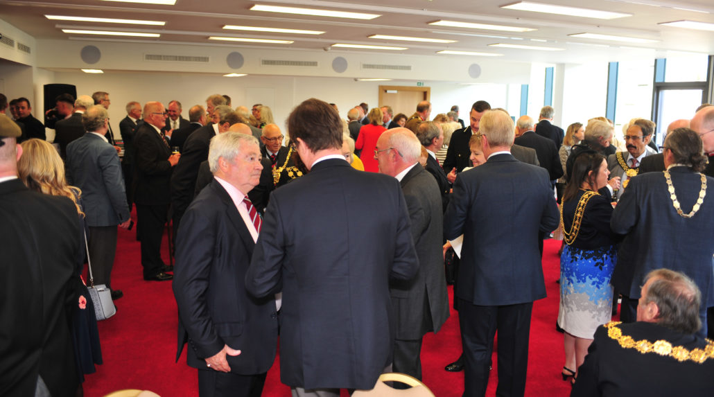 Unveiling Day - Town Hall Reception - The Duke of Wellington's Regiment ...
