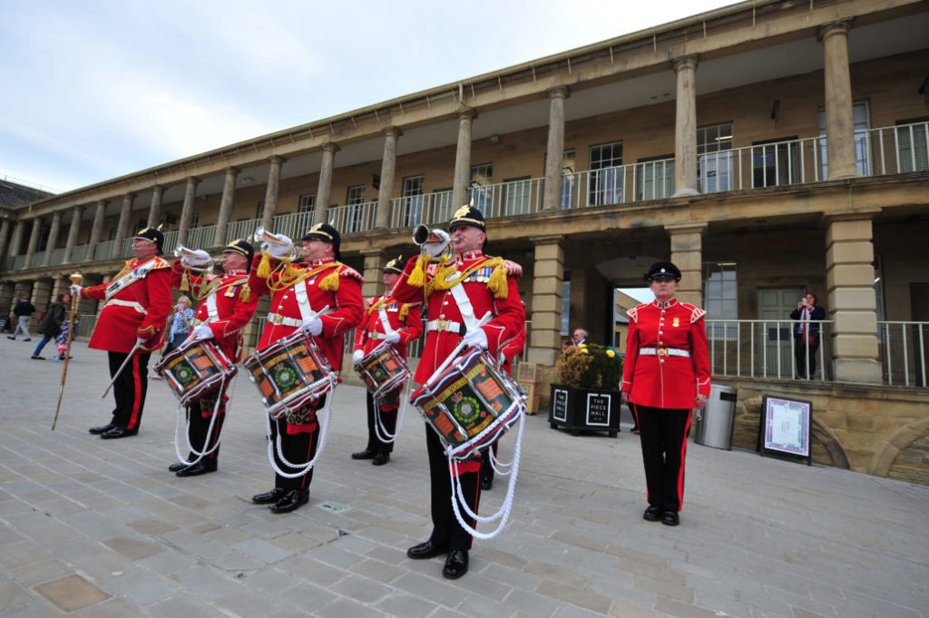 Regimental Veterans Reunion - Piece Hall - The Duke of Wellington's ...