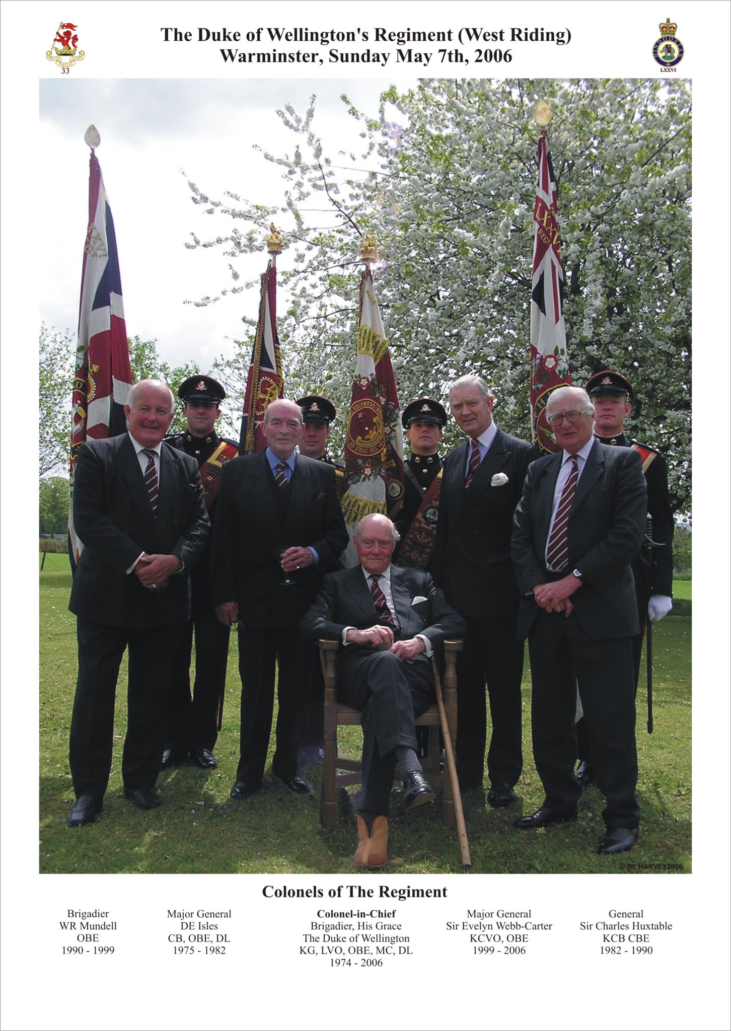 DWR Colonels - 2006. - The Duke of Wellington's Regiment (West Riding ...