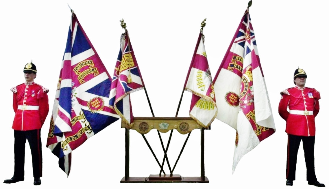 Regimental Colours - Duke of Wellington's Regiment