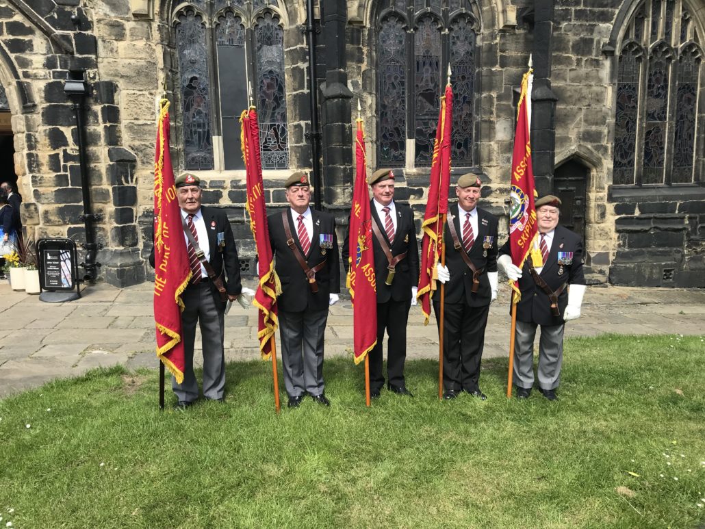 Unveiling Day - Minster Service - The Duke of Wellington's Regiment ...