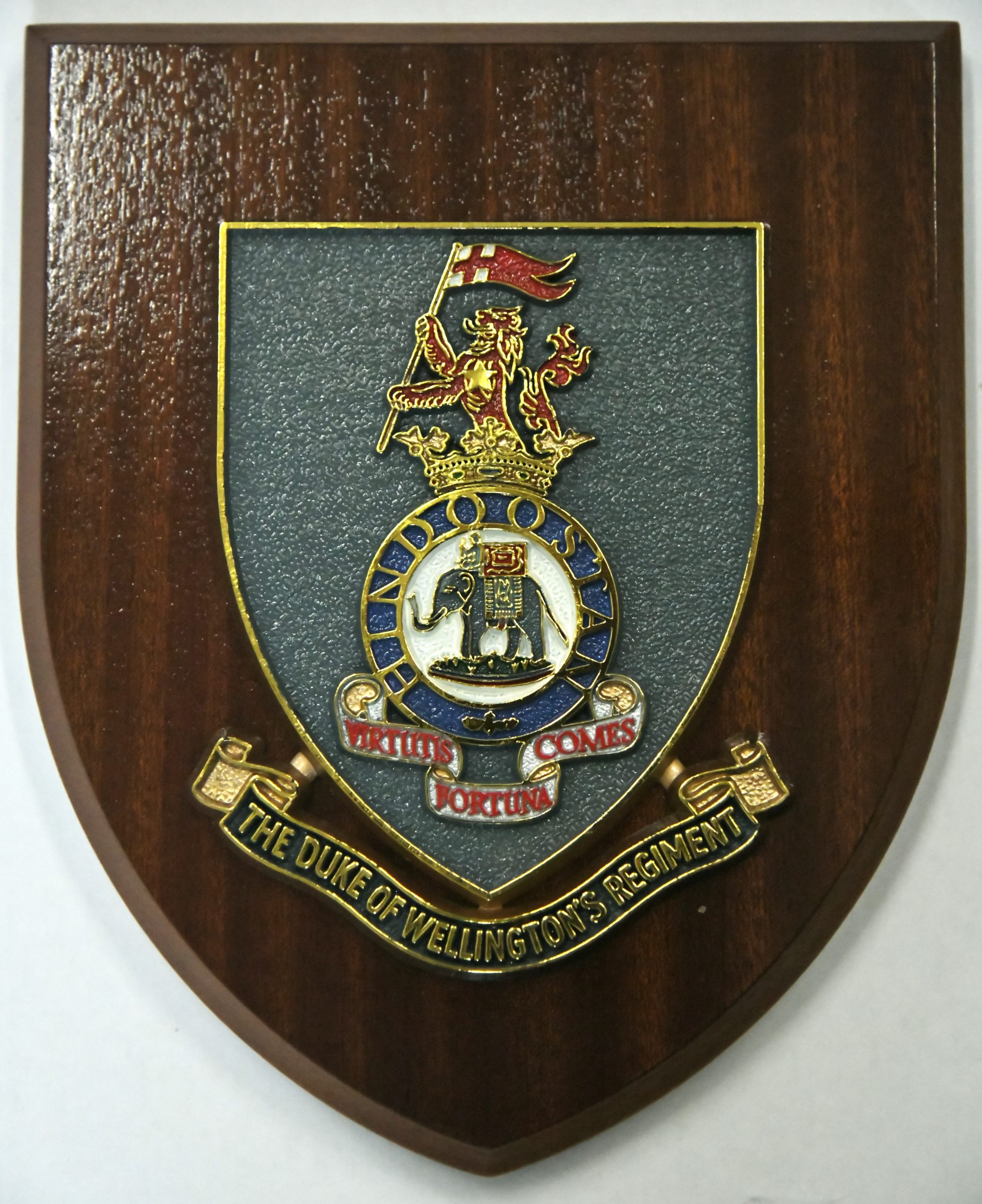 Regimental Wall Plaque £13.5 + P+P - The Duke of Wellington's Regiment ...